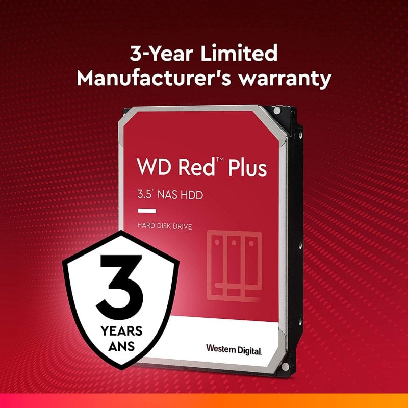 WD Red Plus 3.5" 14TB NAS SATA 3 | PcComponentes.com