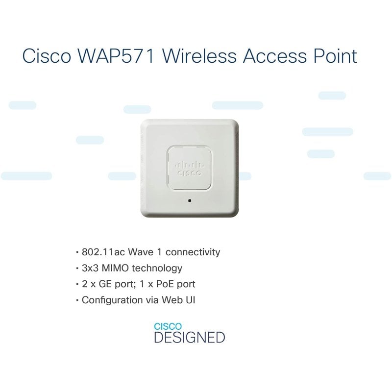 Cisco WAP571-E-K9 Punto de Acceso Doble Banda | PcComponentes.com
