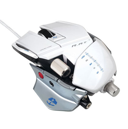 Mad Catz R.A.T. 7 Gaming Mouse Blanco |PcComponentes | PcComponentes.com