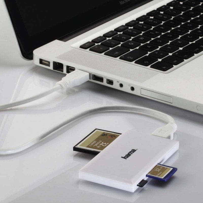 Hama Multilector de Tarjetas USB 3.0 Blanco | PcComponentes.com