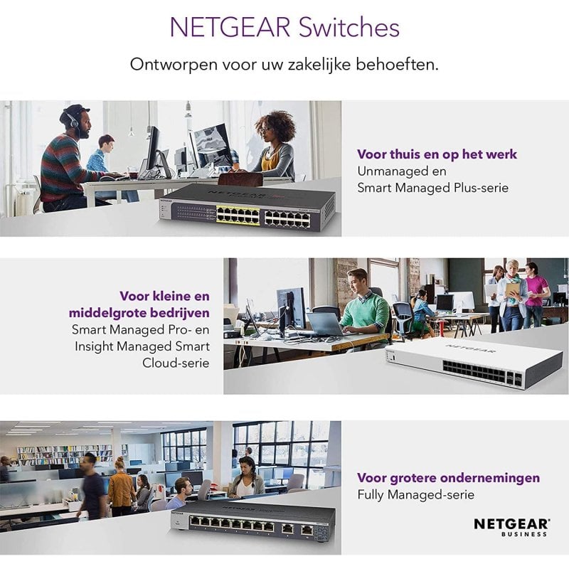 Netgear GS348PP Switch 48 Puertos Gigabit | PcComponentes.com