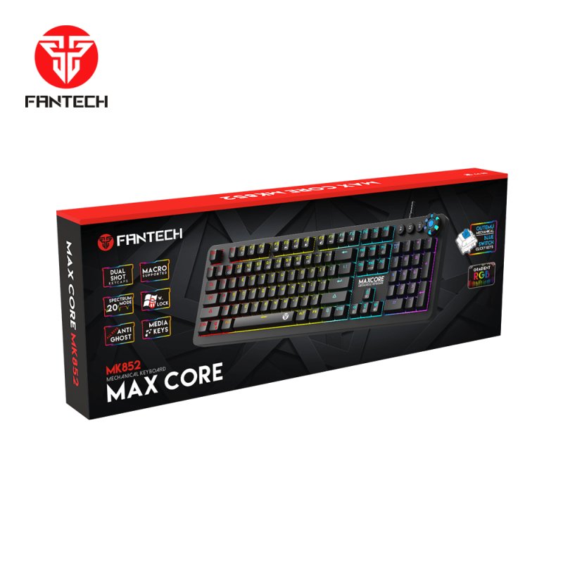 Fantech Max Core MK852 Teclado Gaming Negro | PcComponentes.com
