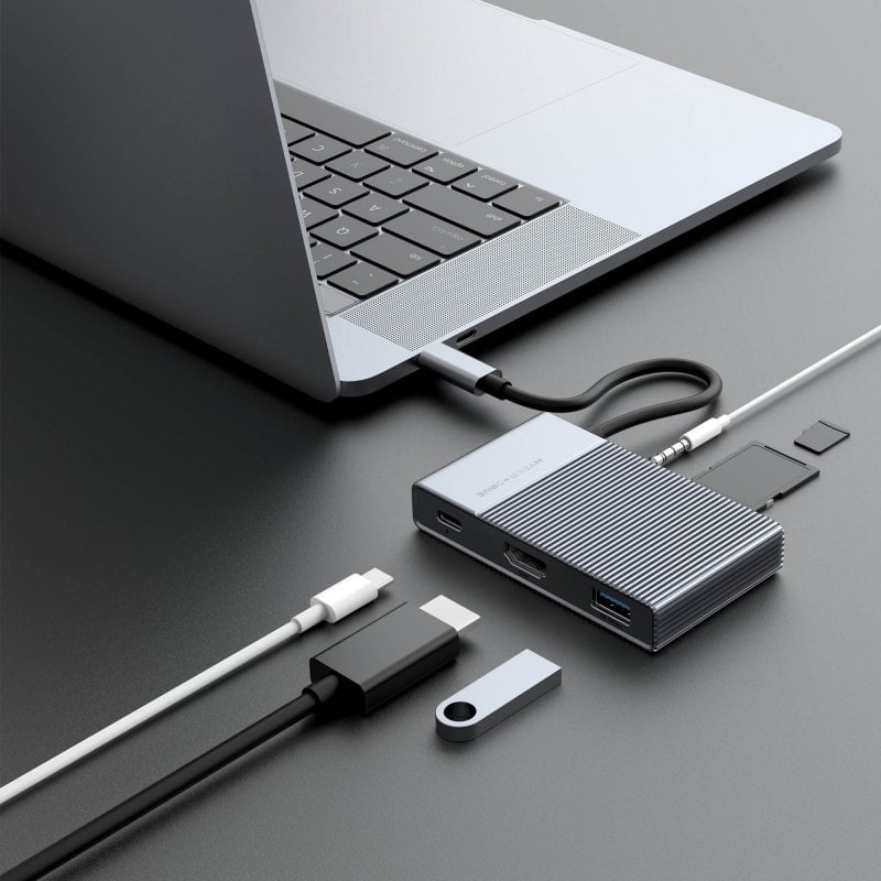 Concentrateur USB-C Hyper GEN2 6-en-1 | PcComponentes.fr