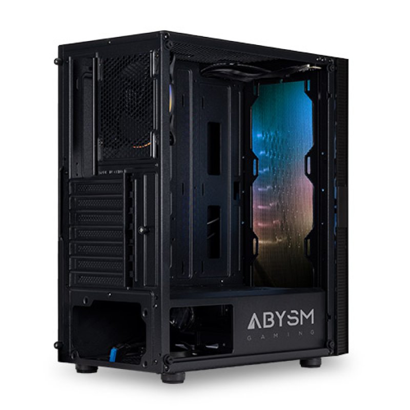 Abysm Gaming Danube Kolpa ARGB ATX Boîtier PC Verre Trempé USB 3.0 Noir ...