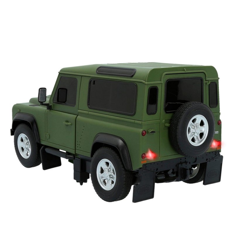 Rastar Land Rover Defender Coche Eléctrico Transformable Verde ...