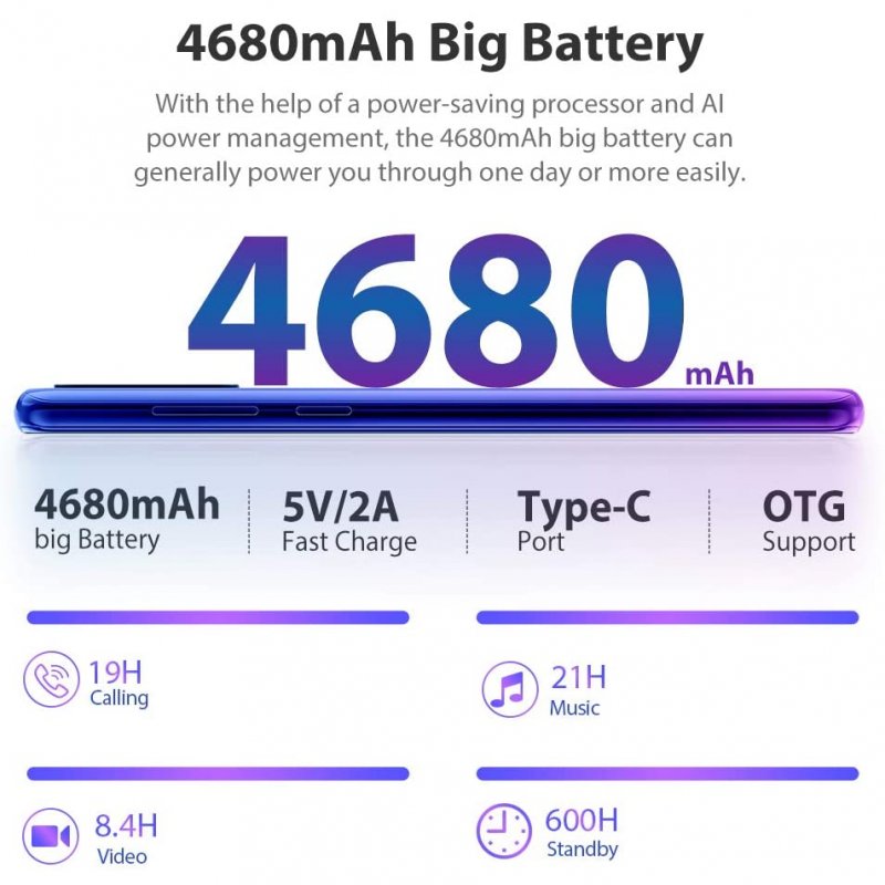 Blackview A80 Plus 2021 4/64GB Negro Libre | PcComponentes.com