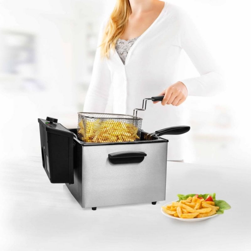 Princess 185000 Freidora 5L 3270W Plateada | PcComponentes.com