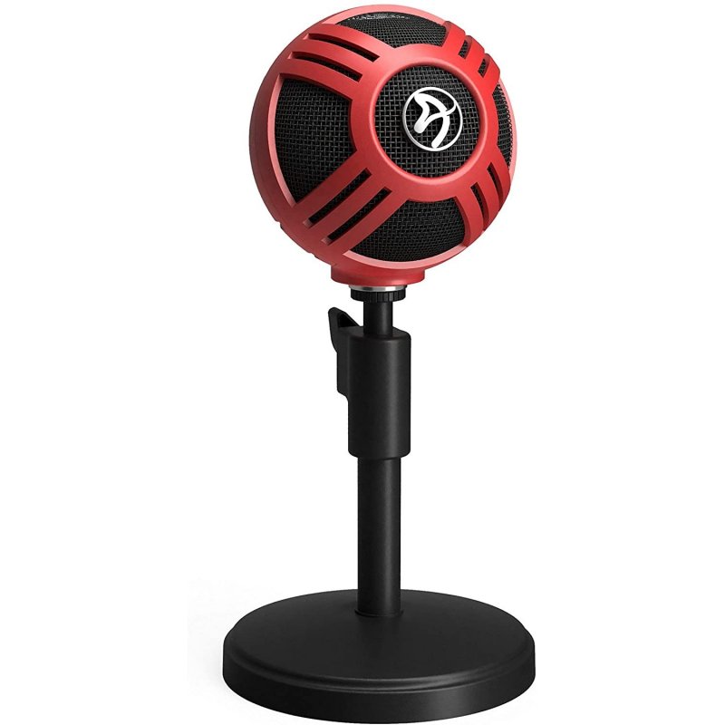 Arozzi Sfera Micrófono Gaming USB Rojo | PcComponentes.com