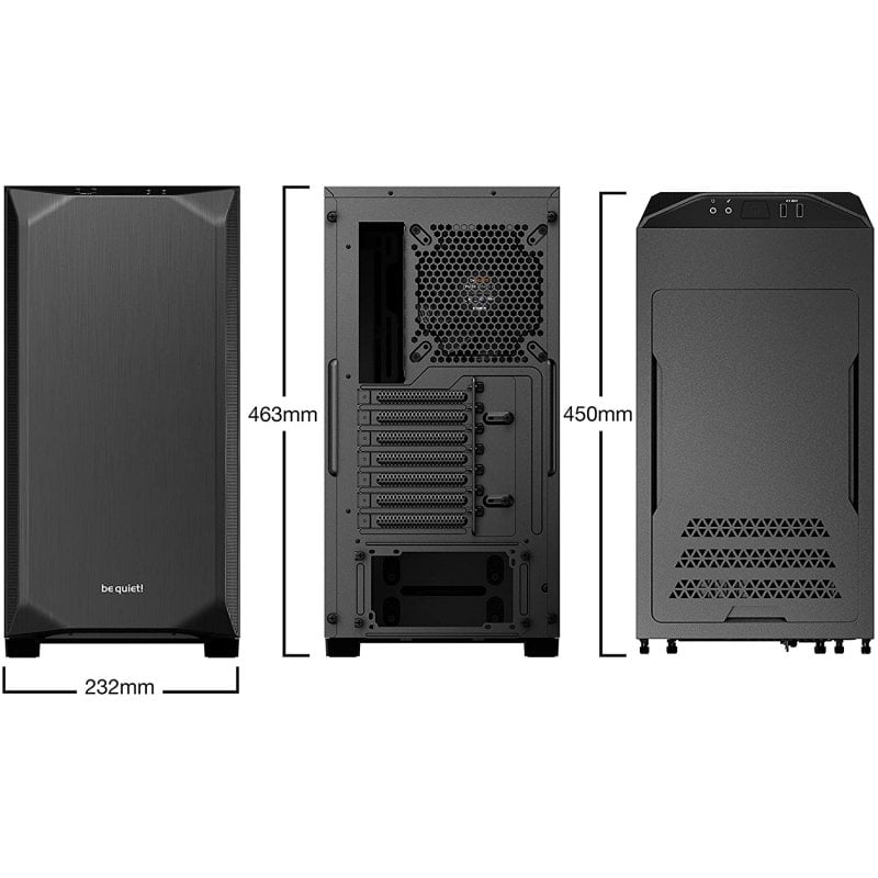 Be Quiet! Pure Base 500 Mid Tower USB 3.0 Negra | PcComponentes.com