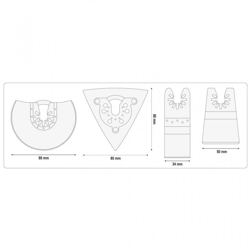 Yato Multiherramienta Oscilante con Batería de Ion-Litio 2.0Ah 18V ...