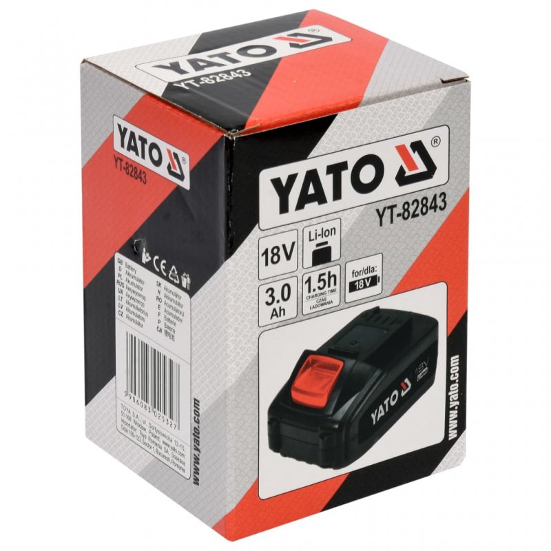 Yato Batería 18V 3.0Ah | PcComponentes.com