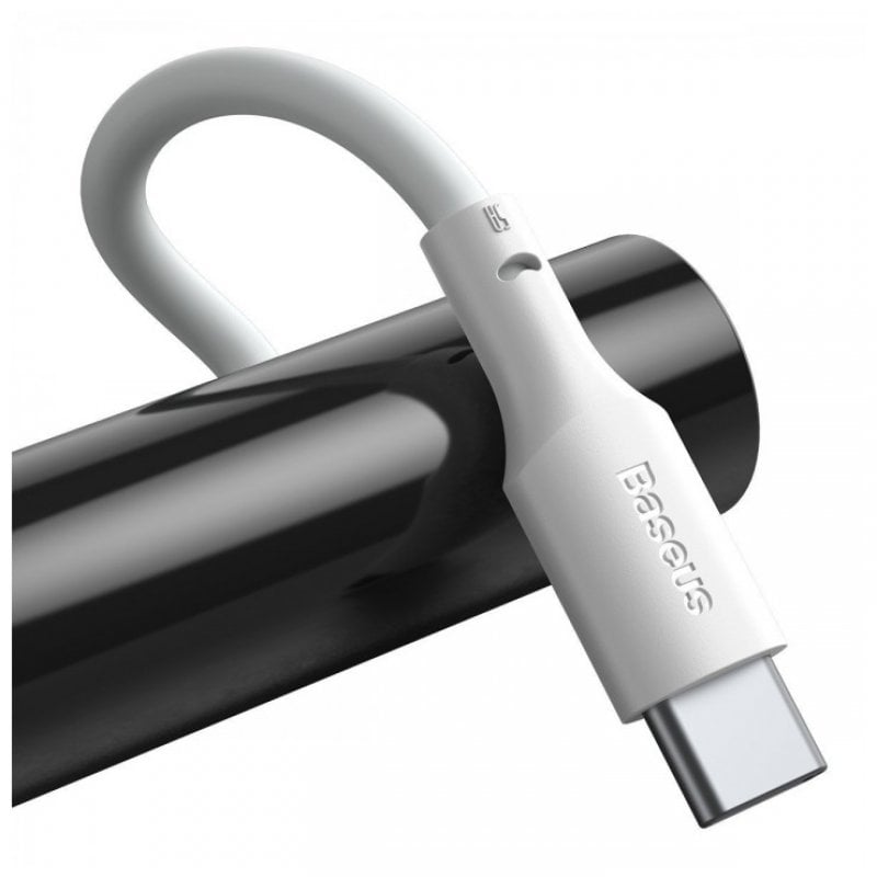 Baseus Pack 2 Cables Usb C 40w 15m Blanco | PcComponentes.fr