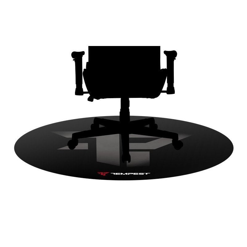 Tempest Pack Conquer Cadeira Gaming Preta + Tapete Circle of War ...