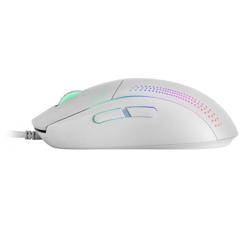 Mars Gaming MMPROW Ratón Gaming RGB 32000 DPI Blanco | PcComponentes.com