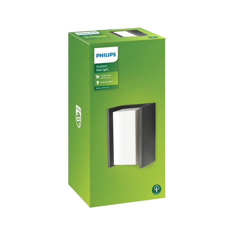 Philips Foco de Pared LED 15W Negro | PcComponentes.pt