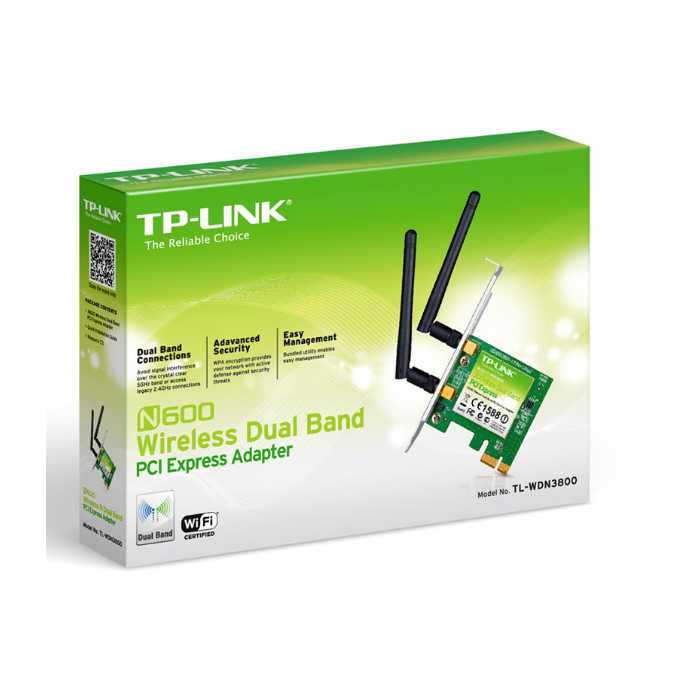 TP-LINK TL-WDN3800 300Mbps Wireless N Dual Band PCI Express ...