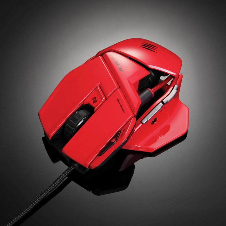 Mad Catz R.A.T. 3 Gaming Mouse Rojo | PcComponentes.com