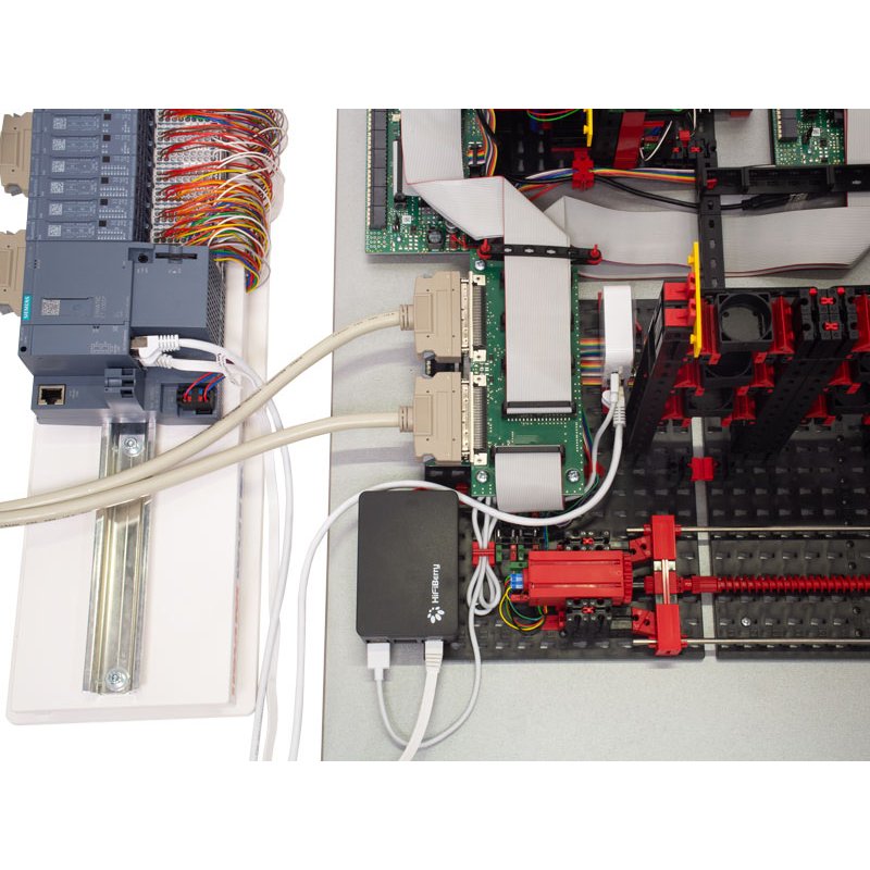 Fischertechnik Training Simulation Simulación de Fábrica 4.0 24v con PLC Connection Board ...