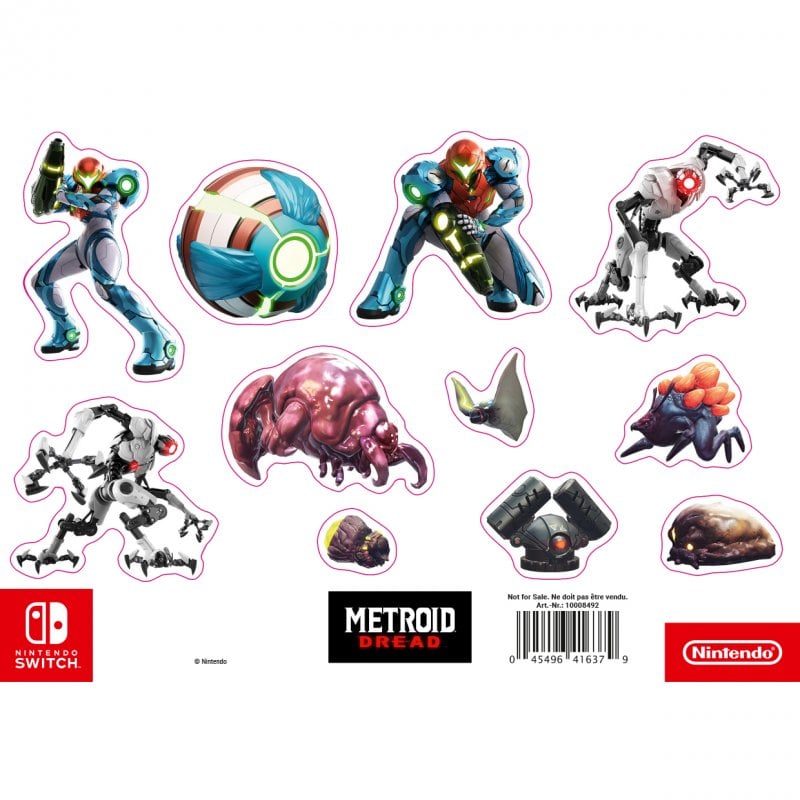 Nintendo Metroid Dread Sticker | PcComponentes.com