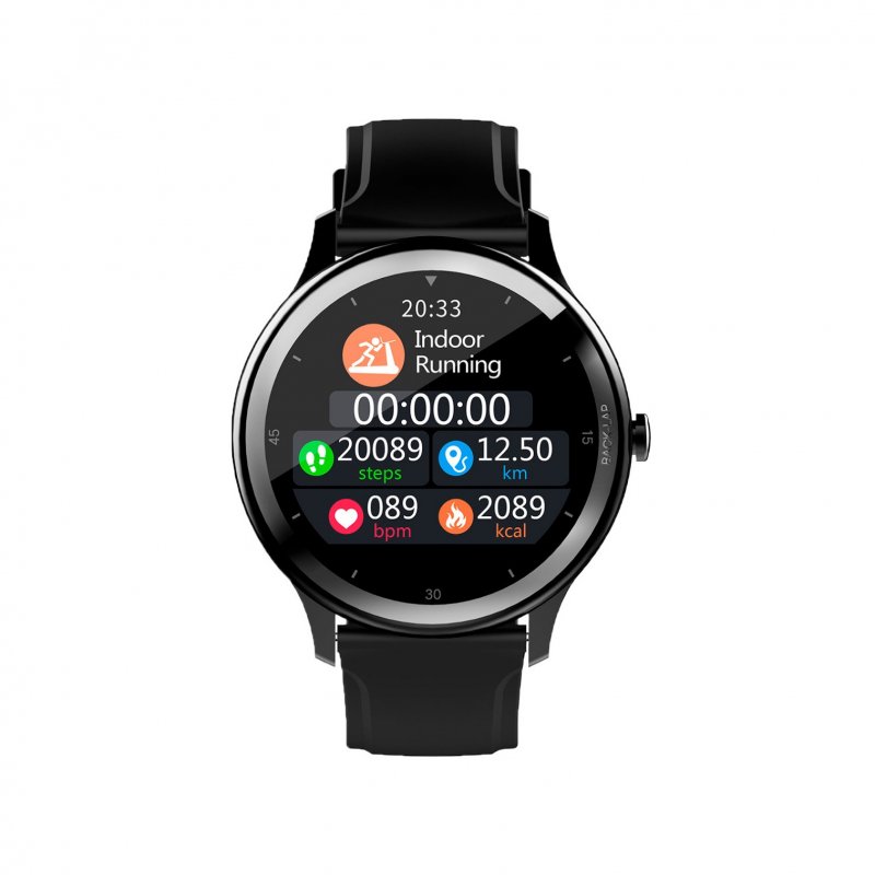 Watchuu Slim Round SmartWatch Negro | PcComponentes.com
