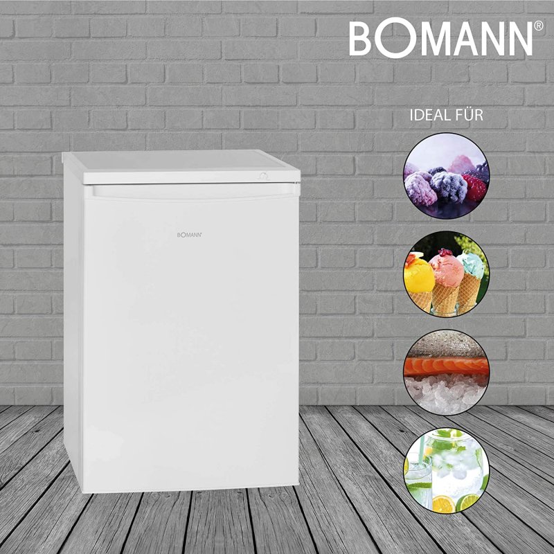 Bomann GS 2186 Congelador 85L E Branco | PcComponentes.pt