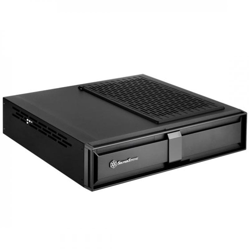 Silverstone ML08 Mini-ITX USB 3.0 Preta com Pega de Transporte ...