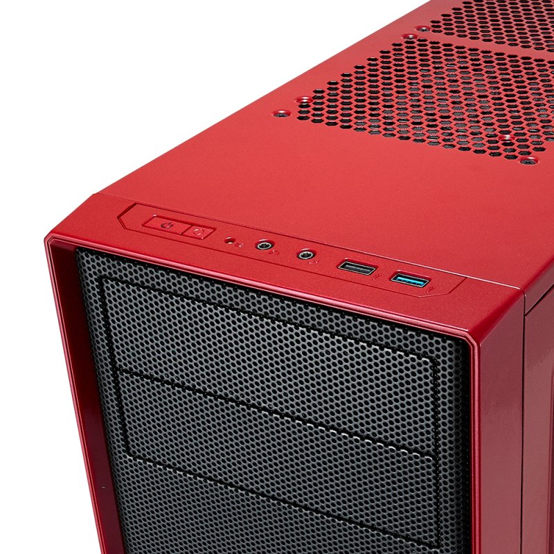 Fractal Focus G Cristal Templado USB 3.0 Rojo | PcComponentes.com