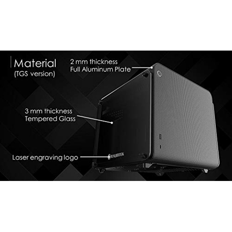 Raijintek Metis EVO TGS Cristal Templado USB-C Azul | PcComponentes.com