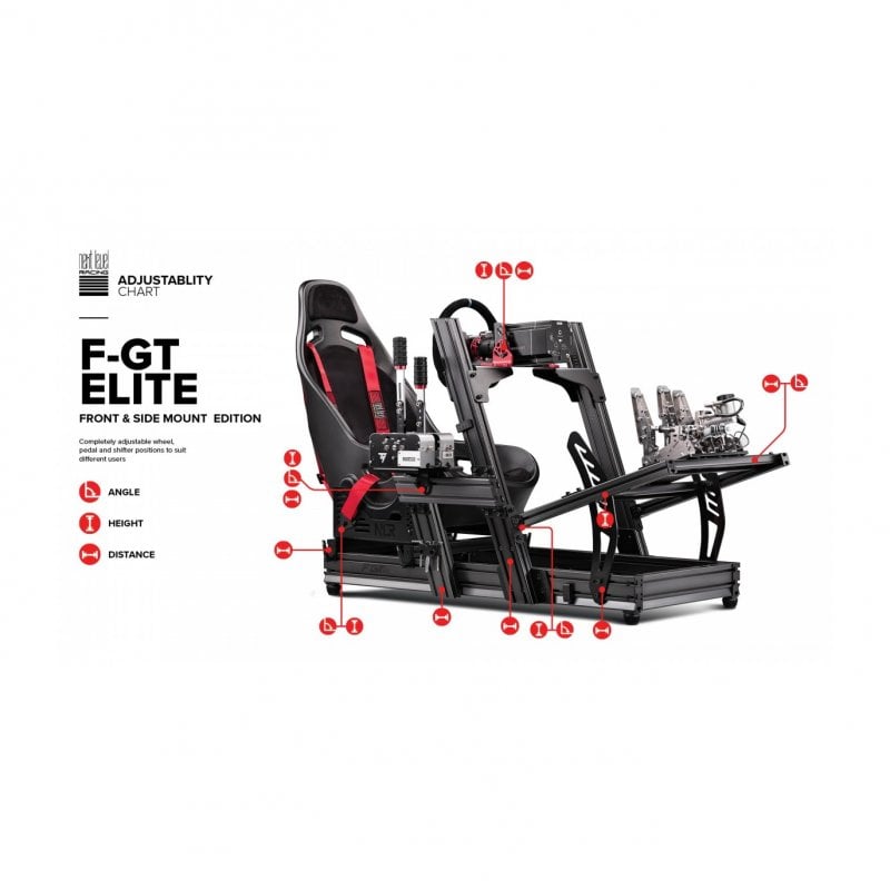 Next Level Racing F-GT Elite Estrutura de Cockpit | PcComponentes.pt