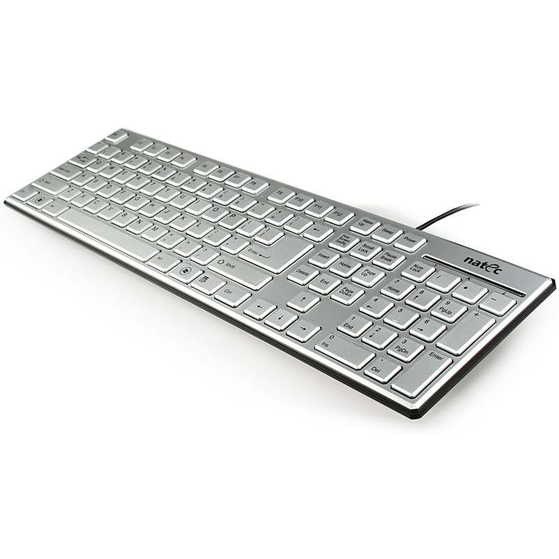 Natec Starfish Keyboard Silver | PcComponentes.com