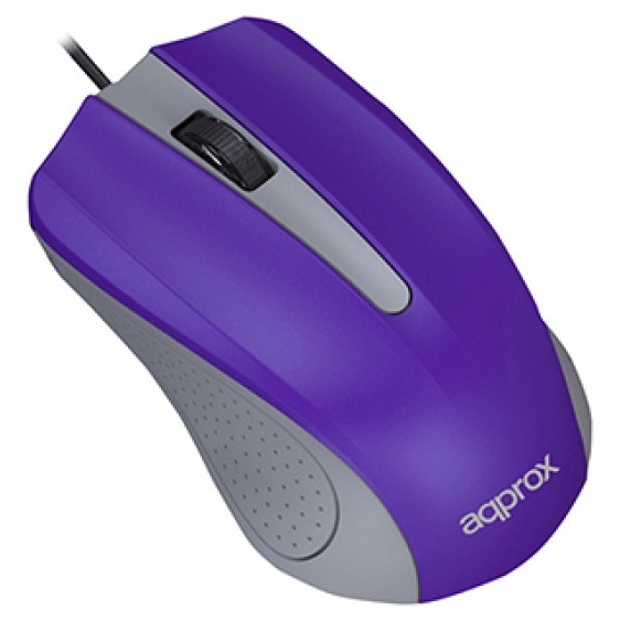 Approx Optical Mouse USB Purpura |PcComponentes