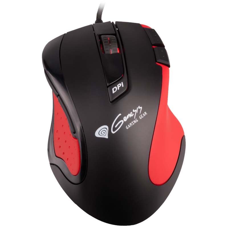 Genesis GX68 Red Gaming Laser Mouse |PcComponentes | PcComponentes.com