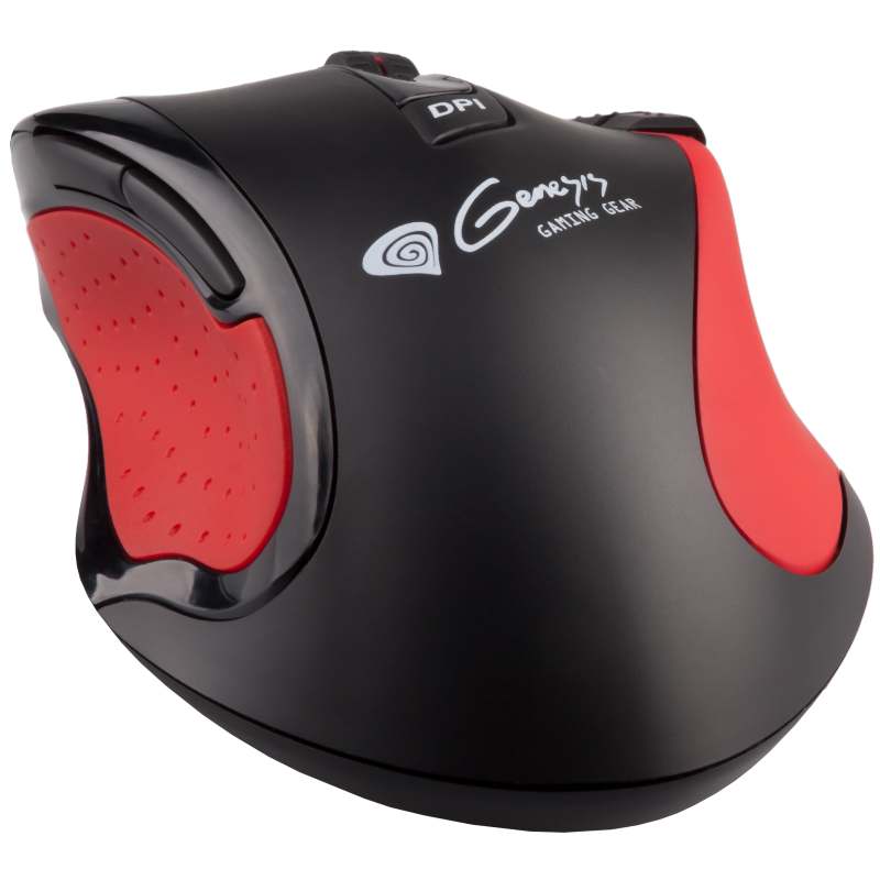 Genesis GX68 Red Gaming Laser Mouse |PcComponentes | PcComponentes.com
