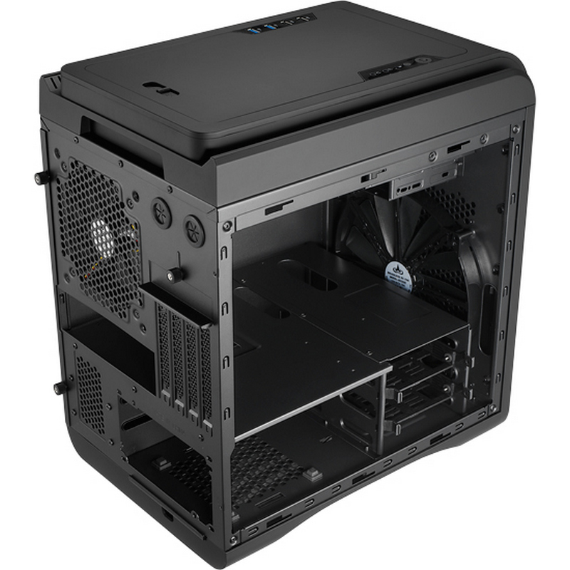 AeroCool DS Cube Negra Con Ventana |PcComponentes | PcComponentes.com