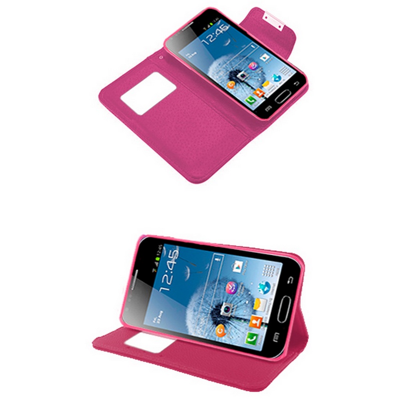 Funda Flip Cover Rosa Samsung Galaxy Trend/Trend Plus |PcComponentes