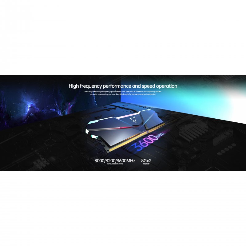 Netac Shadow RGB 3200MHz PC4-25600 16GB 2x8GB CL16 | PcComponentes.com