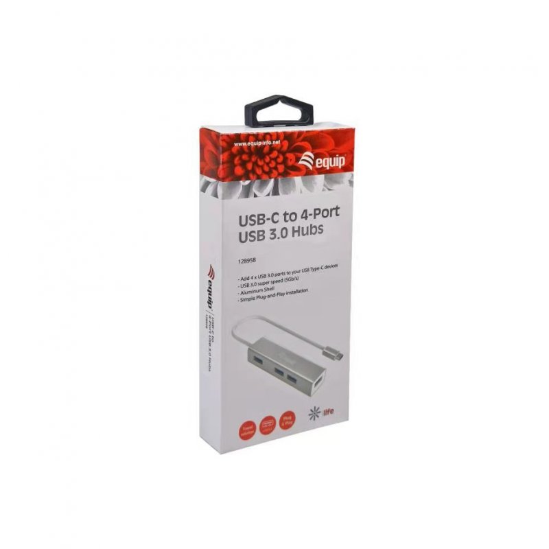 Equip Hub USB-C a USB 3.0 4 Puertos | PcComponentes.com