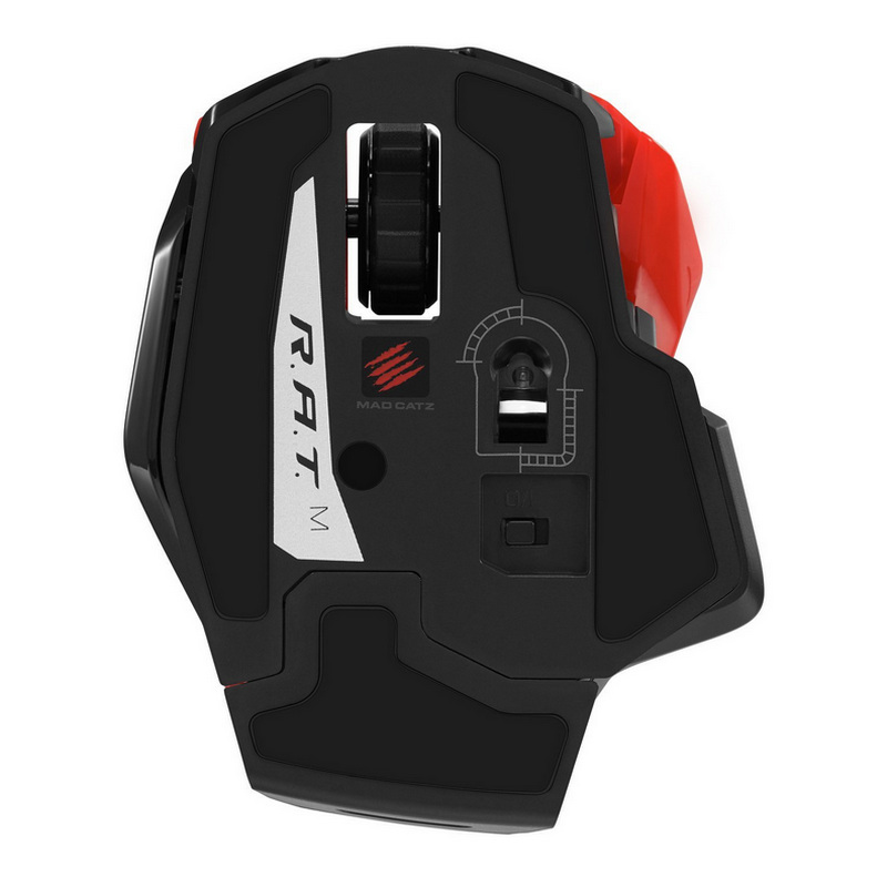 Mad Catz Office R.A.T. M Wireless Mouse Rojo |PcComponentes ...