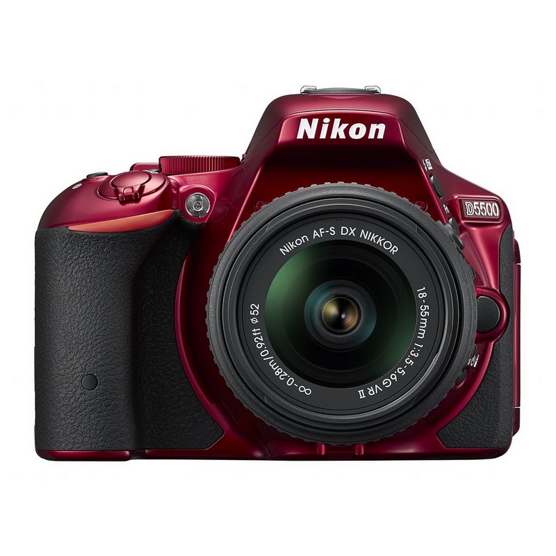 Nikon D5500 24MP + 18-55 VR II Wi-Fi Roja |PcComponentes ...