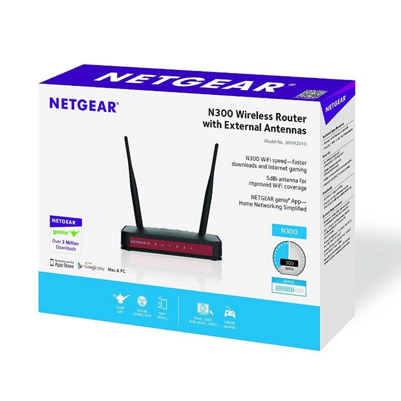 Netgear JWNR2010 Router WiFi N300 + Antena 5 dBI |PcComponentes ...