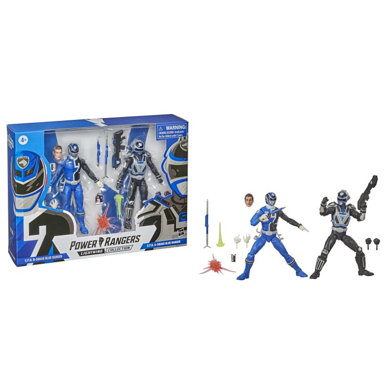 Hasbro – figurine originale Power Rangers Lightning Collection SPD Blue ...