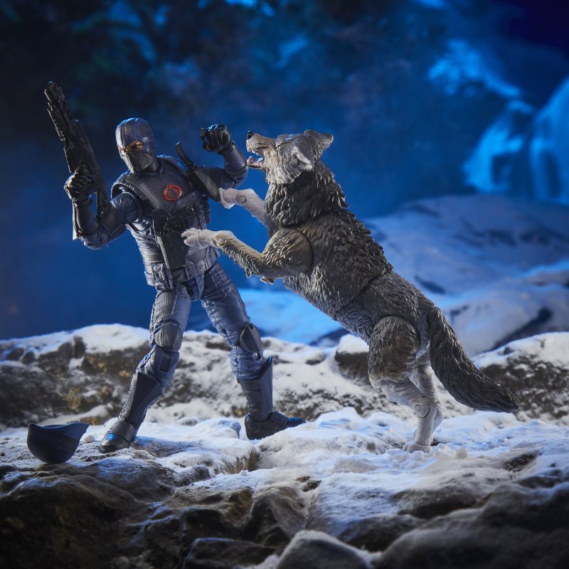 Hasbro Original GI Joe Snake Eyes & Timber Figura