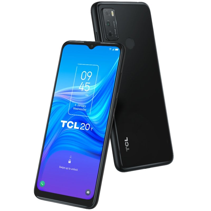 TCL 20Y 4/64GB Negro Libre | PcComponentes.com
