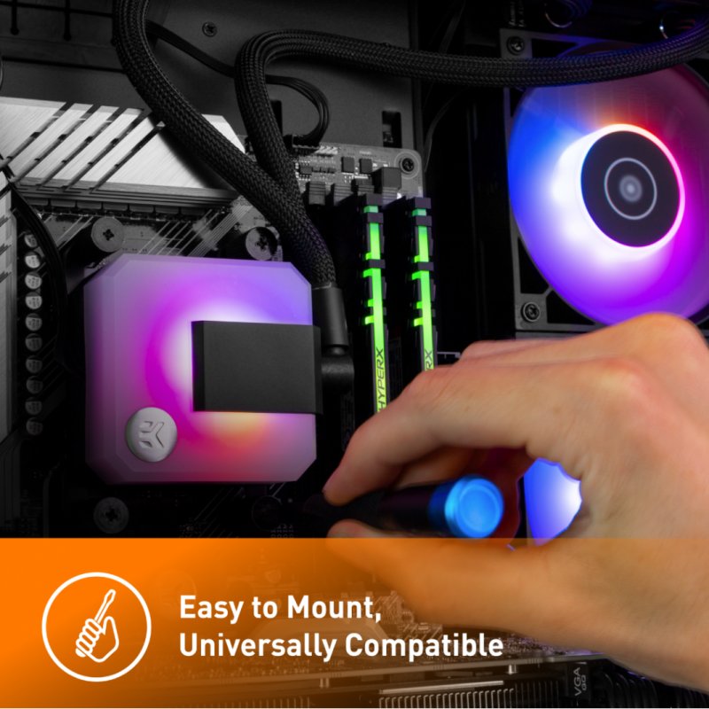 EKWB EK-AIO 280 D-RGB Kit de Refrigeración Líquida | PcComponentes.com