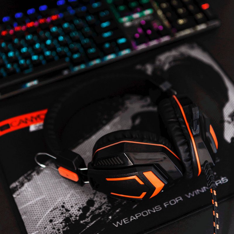 Canyon Fobos Auriculares Gaming Multiplataforma Negro/Naranja ...