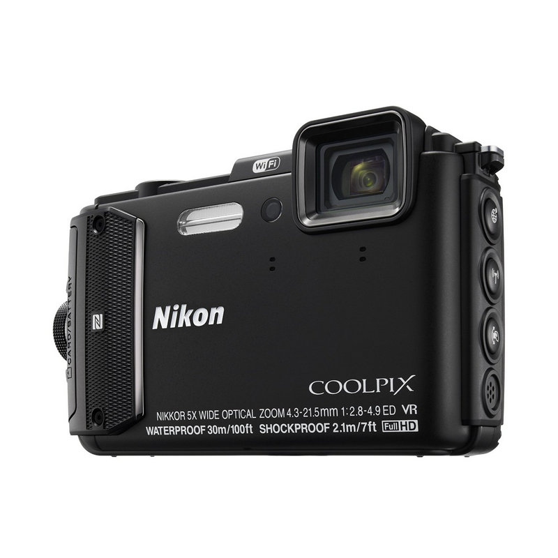 Nikon CoolPix AW130 16MP Wi-Fi Negra |PcComponentes | PcComponentes.com