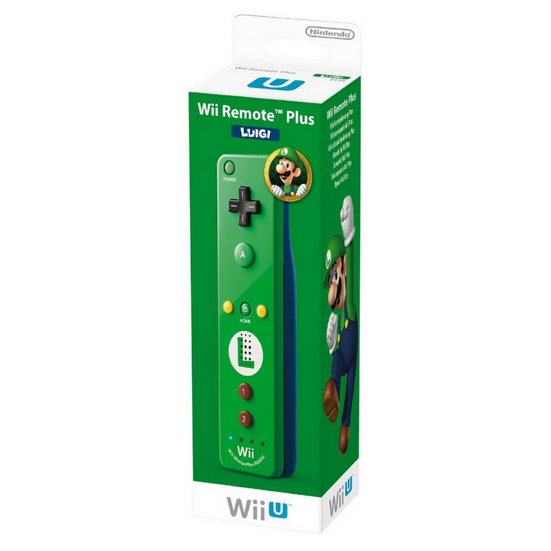 Nintendo Wii/Wii U Remote Plus Edición Especial Luigi |PcComponentes