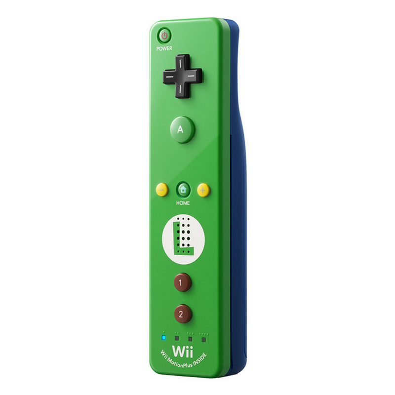 Nintendo Wii/Wii U Remote Plus Edición Especial Luigi |PcComponentes