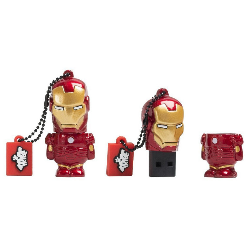 Tribe Iron Man Pen Drive Marvell 8GB USB |PcComponentes