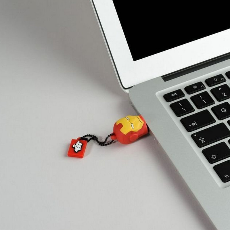 Tribe Iron Man Pen Drive Marvell 8GB USB |PcComponentes